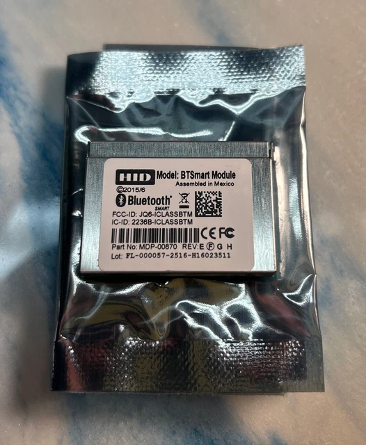 LECTOR HID PROXIMITY iClass BTSmart Módulo Bluetooth MDP-00870. Solo ...