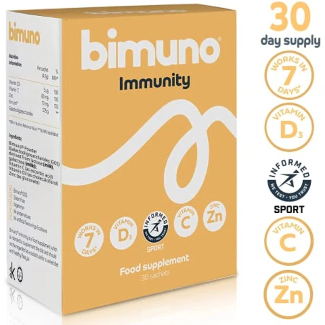 BIMUNO IMMUNITY FOOD Supplement | Multivitamin Prebiotic for Women, Men ...