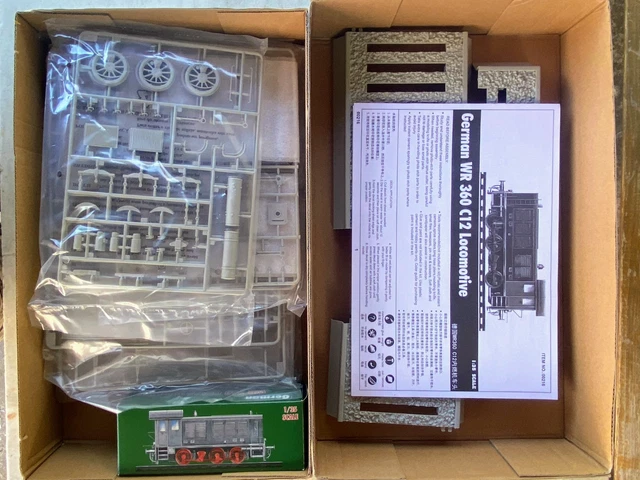 TRUMPETER 00216 GERMAN WR 360 C12 Locomotive 1:35 - Neu EUR 46,50 ...