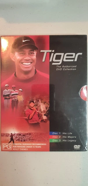 TIGER THE AUTHORIZED DVD Collection: 3 Disc Boxset 2004 Brand New ...