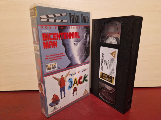 BICENTENNIAL MAN / Jack - Robin Williams - PAL VHS Video Tape (A114) £2 ...