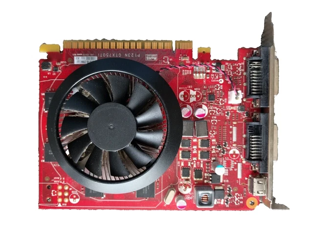 DELL NVIDIA GTX 750Ti 2GB 08MXMJ GRAPHICS CARD £50.00 - PicClick UK