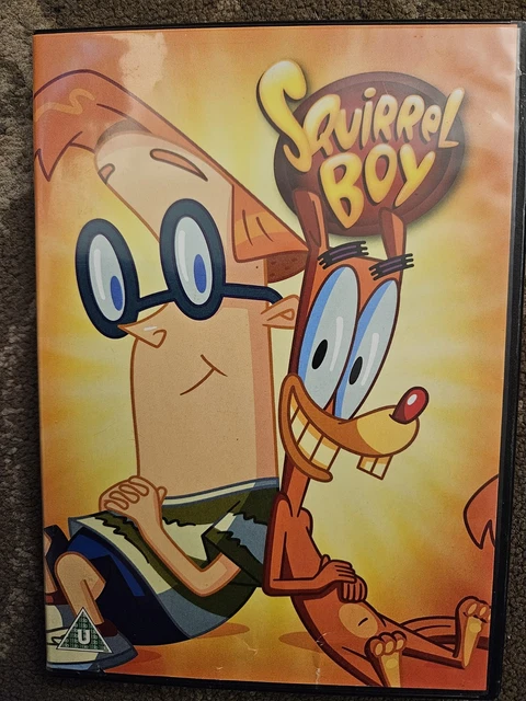 SQUIRREL BOY DVD Cartoon 3 Episodes Kids £44.99 - PicClick UK