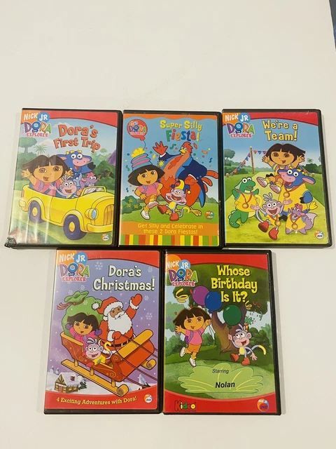 LOT DE DVD Nick Jr Dora The Explorer Super Silly Fiesta Big Sister Super Babies BX2 EUR 16,80 ...