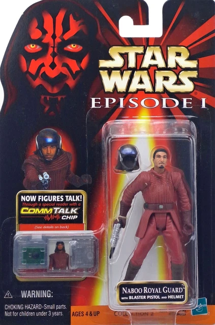 NABOO ROYAL GUARD Star Wars Episode I The Phantom Menace Collection ...