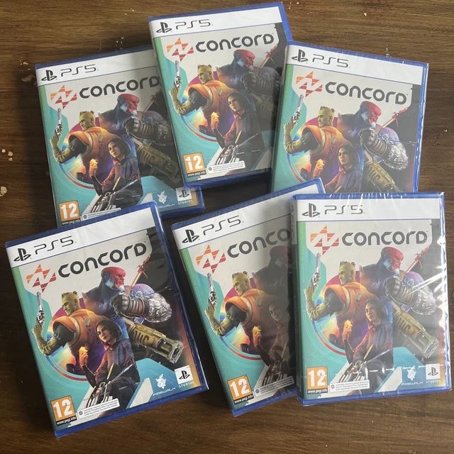 CONCORD PLAYSTATION 5 PS5 RARE FAIBLE STOCK ! NEUF SCELLÉ. TIRÉ D ...