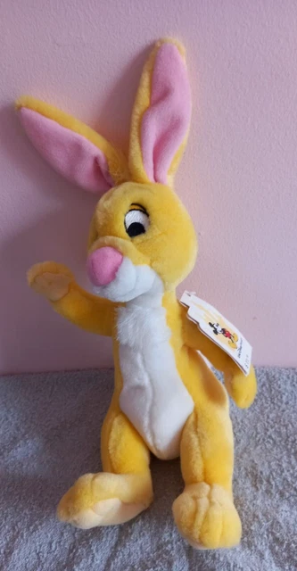 VINTAGE WALT DISNEY World Rabbit Winnie the Pooh Bean Bag Soft Toy ...