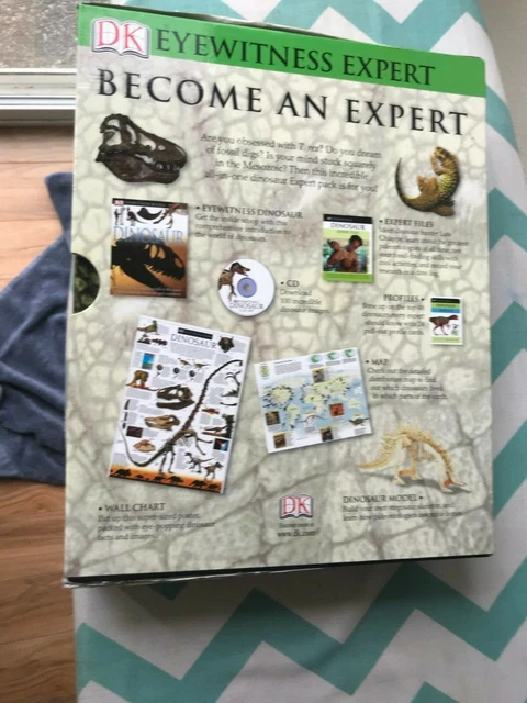 PRE-OWNED DINOSAUR (EYEWITNESS Expert) Book Clip-Art-CD Wall Chart ...