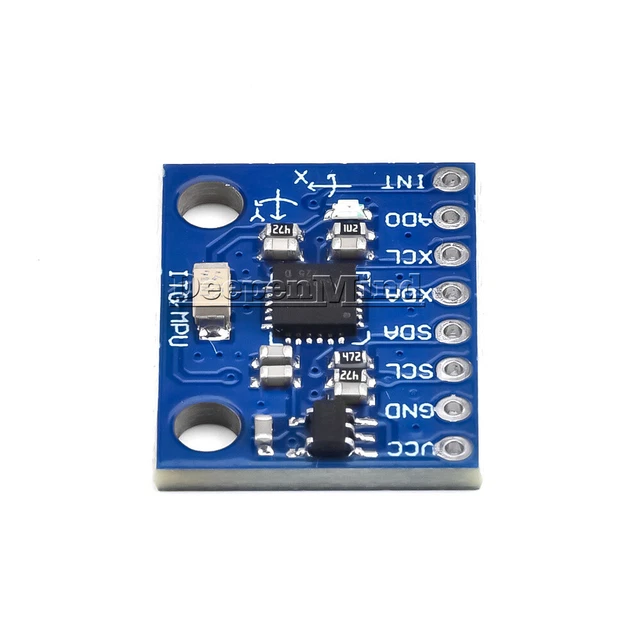 MPU-6050 MODULE 3 Axis Gyroscope+Accelerometer Module For Arduino MPU ...