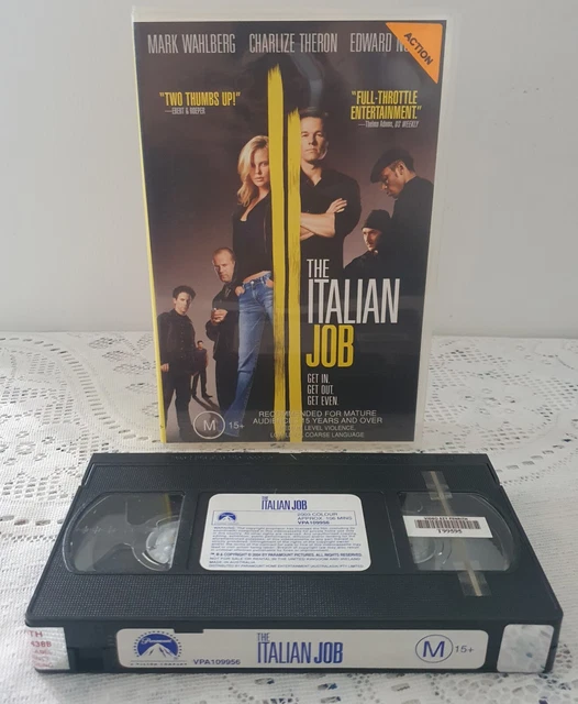 THE ITALIAN JOB VHS 2003 Mark Wahlberg Ex Rental $11.95 - PicClick AU