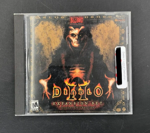 DIABLO II LORD of Destruction Expansion Set PC + CD Key w/ Manual $23. ...