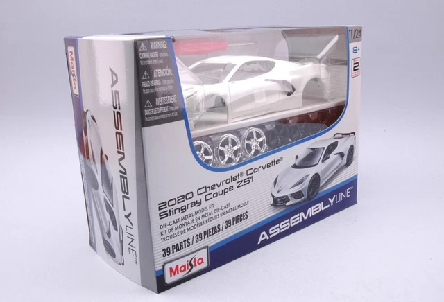 MODELLINO MODEL KIT di montaggio CHEVROLET CORVETTE STINGRAY COUPE' Z51 ...