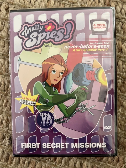 TOTALLY SPIES VOLUME Uno 2004 Goodtimes DVD Cartoon Network Secret ...