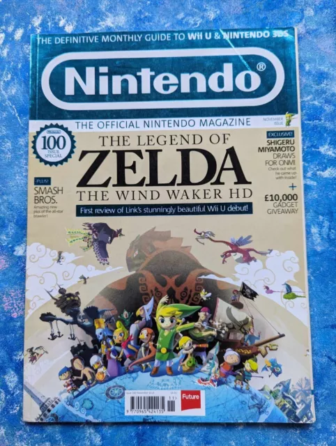 NINTENDO OFFICIAL MAGAZINE Issue 100 Special 2013, Legend of Zelda Wind ...