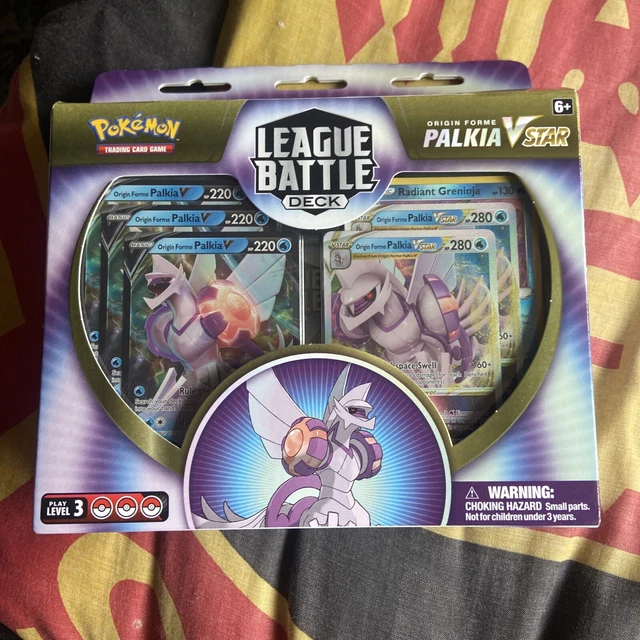 POKEMON TCG ORIGIN Forme Palkia VSTAR League Battle Deck Box - PKU85236 ...