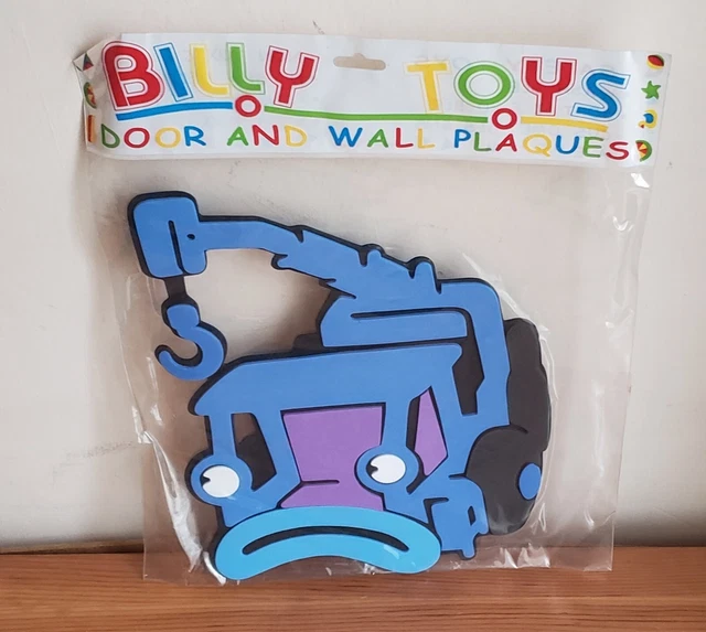 BOB THE BUILDER Lofty - 3D Stick On Wall & Door Plaque - New In ...