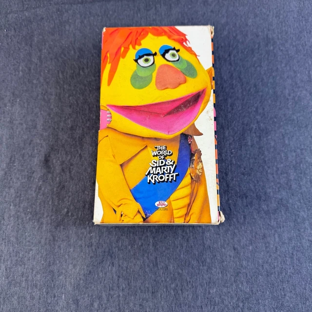 WORLD OF SID & Marty Krofft VHS Set Volumes 1-3 Kid Rhino Vintage ...