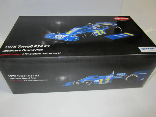 TSM VRAI ECHELLE Miniature 1/18 Tyrrell P34 Ford 1976 Japan Gp No3 Jody EUR 620,51 - PicClick FR