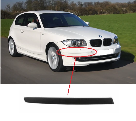 NEW FRONT BUMPER Moulding Trim Right Bmw 1 - Series 2007 - 2013 £24.90 ...