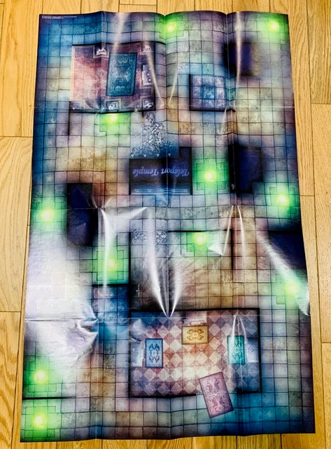 2006 BROKEN DEMONGATE Battle Map for Miniatures Game Dungeons & Dragons ...