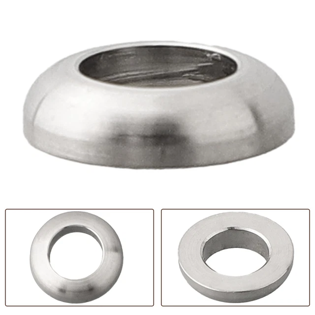 CNC MACHINED M6 Concave Convex Washer for Bike Disc Brake Caliper $13. ...