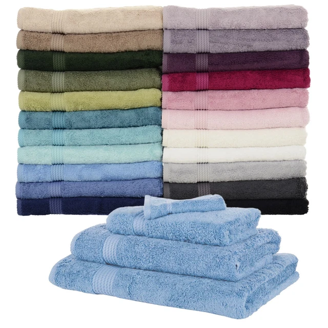 BATHROOM TOWEL LUXURY Bamboo 600gsm Face Cloth Hand Towels Bath Sheet ...