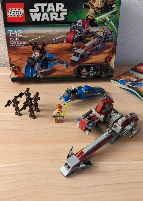LEGO BARC SPEEDER with Sidecar (75012) Original Packaging 4x Commando ...
