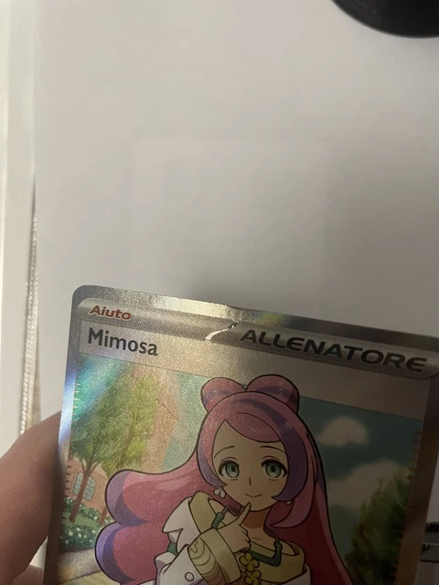 CARTA POKEMON MIMOSA 238/198 Scarlatto e Violetto ITA Rara Segreta EUR ...