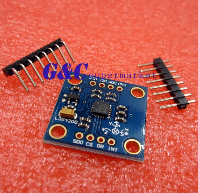 L3G4200D TRIPLE AXIS Gyro Angular Velocity Sensor Module For Arduino $3 ...