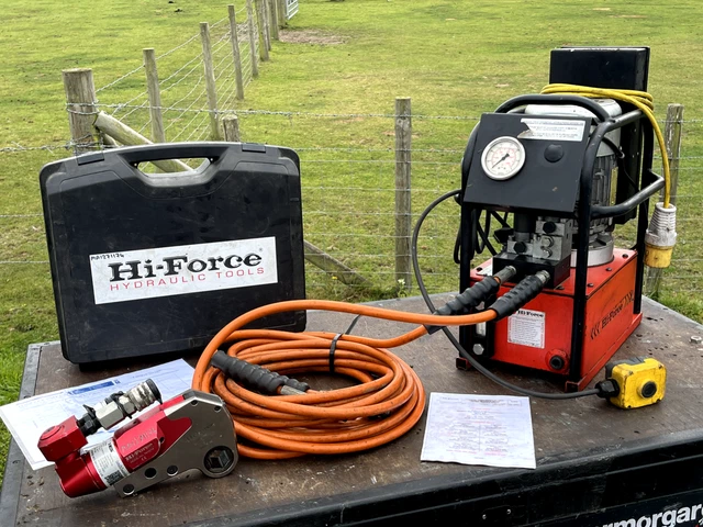 HI FORCE TWH27N & NRH 24mm Cassette Hydraulic Torque Wrench HTWP2141AR ...