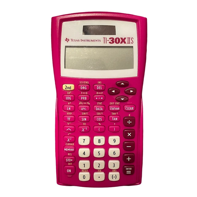 TEXAS INSTRUMENTS TI-30X-IIS Pink Scientific Calculator EUR 18,58 ...