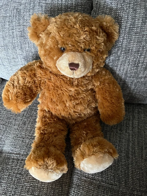 BUILD A BEAR Brown Classic Bear Soft Toy Plush 16" Tall Cute £11.99 ...