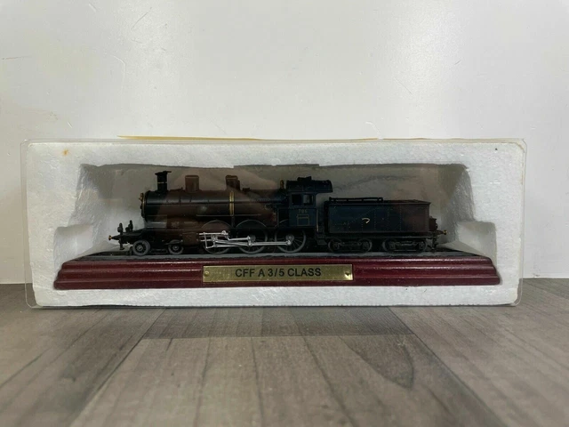 ATLAS EDITIONS 1/100 Scale CFF A3/5 CLASS Locomotive Static Model Train ...