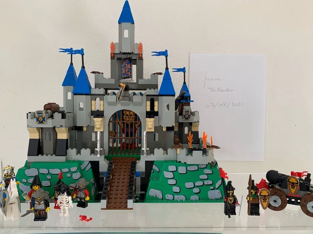 LOT LEGO KNIGHTS Kingdom I 6026-1/6032-1/6091-1 King Leo's Castle AVEC ...