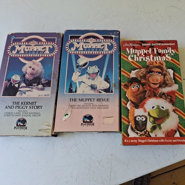 THE KERMIT AND Piggy Story VHS Tape 1985 Jim Henson Muppet Video ...
