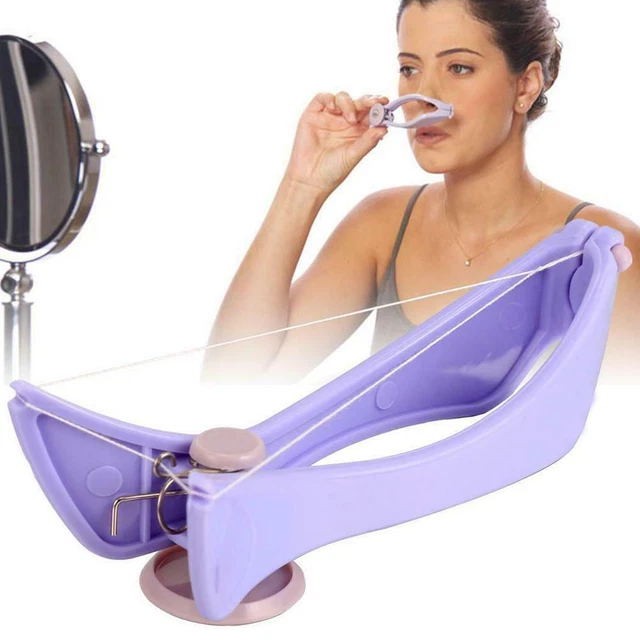 FACE BODY HAIR Threading Threader Removal Slique Systerm D4V1 Epilator ...