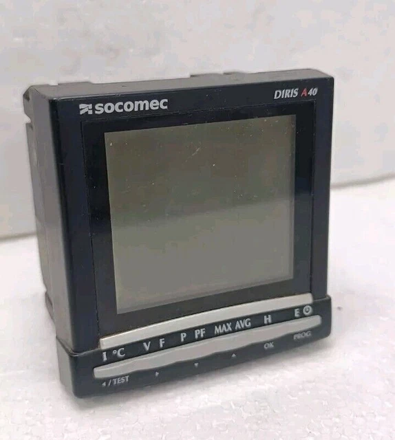 COMPTEUR MULTIFONCTION SOCOMEC DIRIS A40 avec socomec profibus-DP ...
