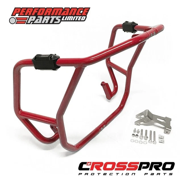 YAMAHA TENERE 700 Rally 2023 23 CrossPro Red Aluminium Engine Guards ...
