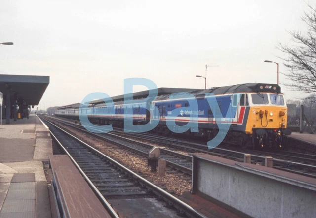 35MM RAILWAY SLIDE of Class 50 50026 @ Oxford Copyright to Buyer £4.99 ...