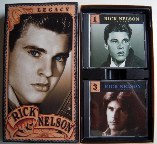 RICK RICKY NELSON Coffret USA Long Box 4 CDs LEGACY 2000 CAPITOL 100 ...