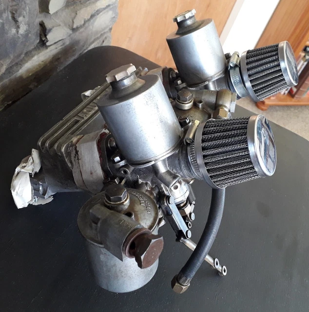 TWIN MC2 SU Racing Semi-Downdraft Carburettors + Ford 100E Aquaplane ...