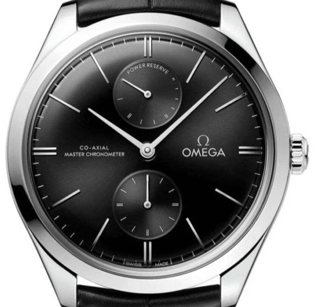 OMEGA DE VILLE Tresor Chrono Noir 40mm Ref #435.13.40.22.01.001 EUR 9. ...