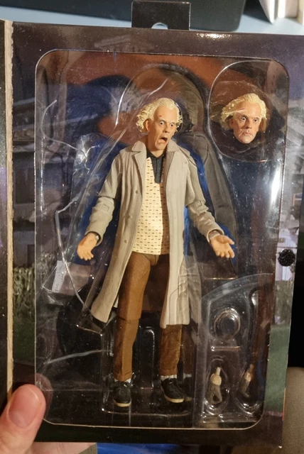 NECA BACK TO THE FUTURE Doc Brown BTTF Retour vers le futur figurine ...