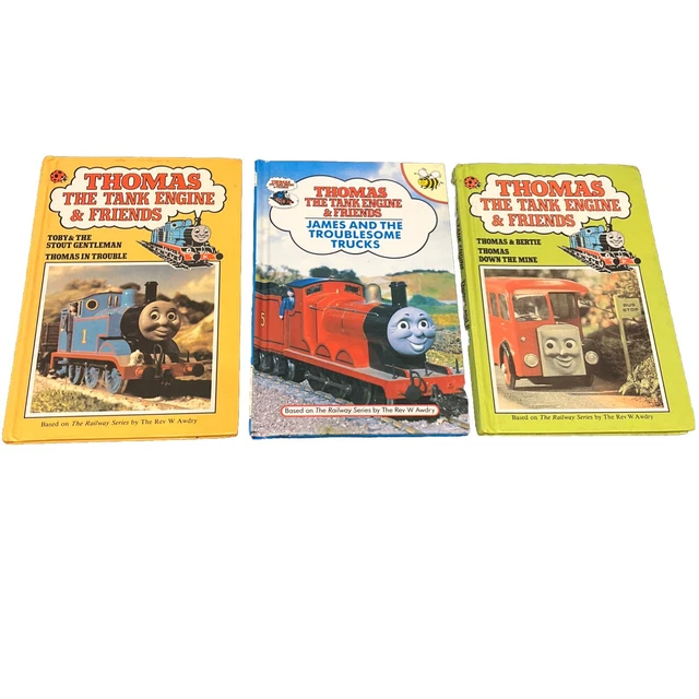 THOMAS THE TANK Engine Ladybird Buzz Books Vintage X 3 Bundle Hardback ...