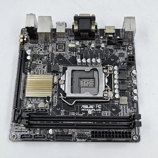 ASUS H110I-PLUS MOTHERBOARD - Not Working, Signs of Use £6.42 - PicClick UK