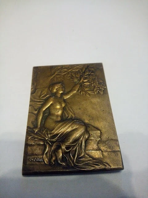 ANCIENNE MÉDAILLE fetes franco espagnol mai juin 1905 de CH.PILLET en ...