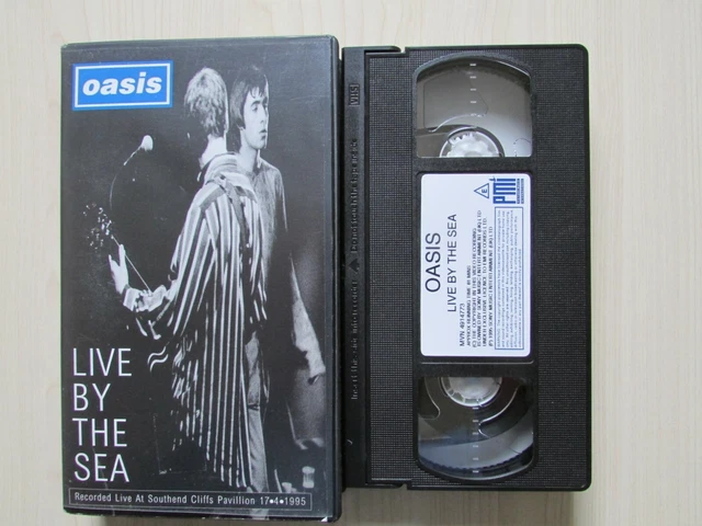 OASIS - LIVE By The Sea - Vhs Video, Live At Southend Cliffs Pavillion ...