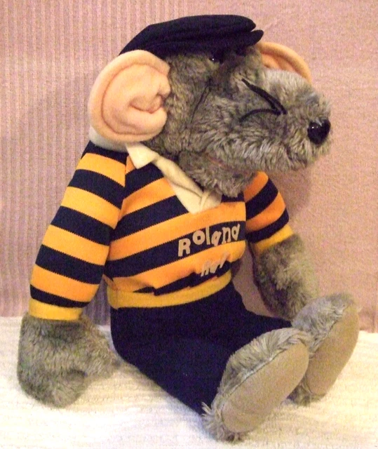 ROLAND RAT (SUPERSTAR Plush Figure)Stands 14 "/Very Good Condition ...