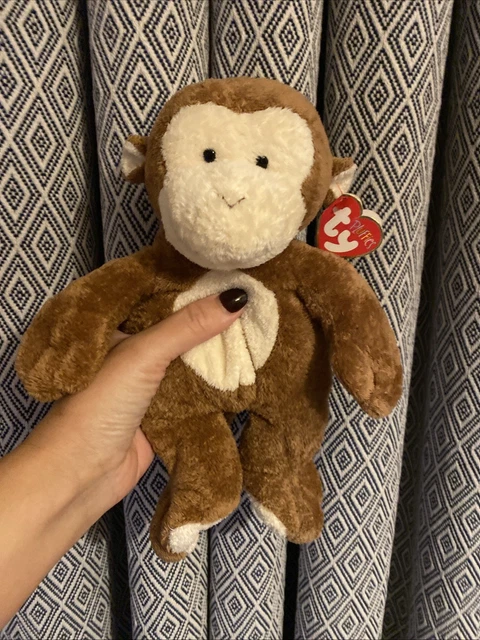 TY PLUFFIES DANGLES Monkey Soft Plush Toy 10" Tylux (a12) £26.99 ...