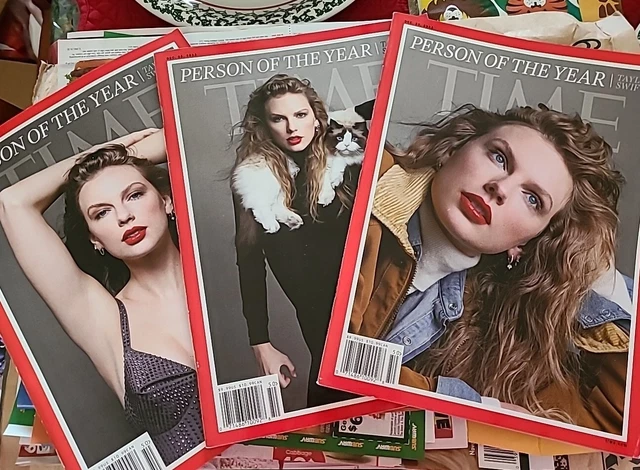 TAYLOR SWIFT TIME Magazine December 2023 Person of The Year *SET OF ALL THREE* $60.82 - PicClick CA